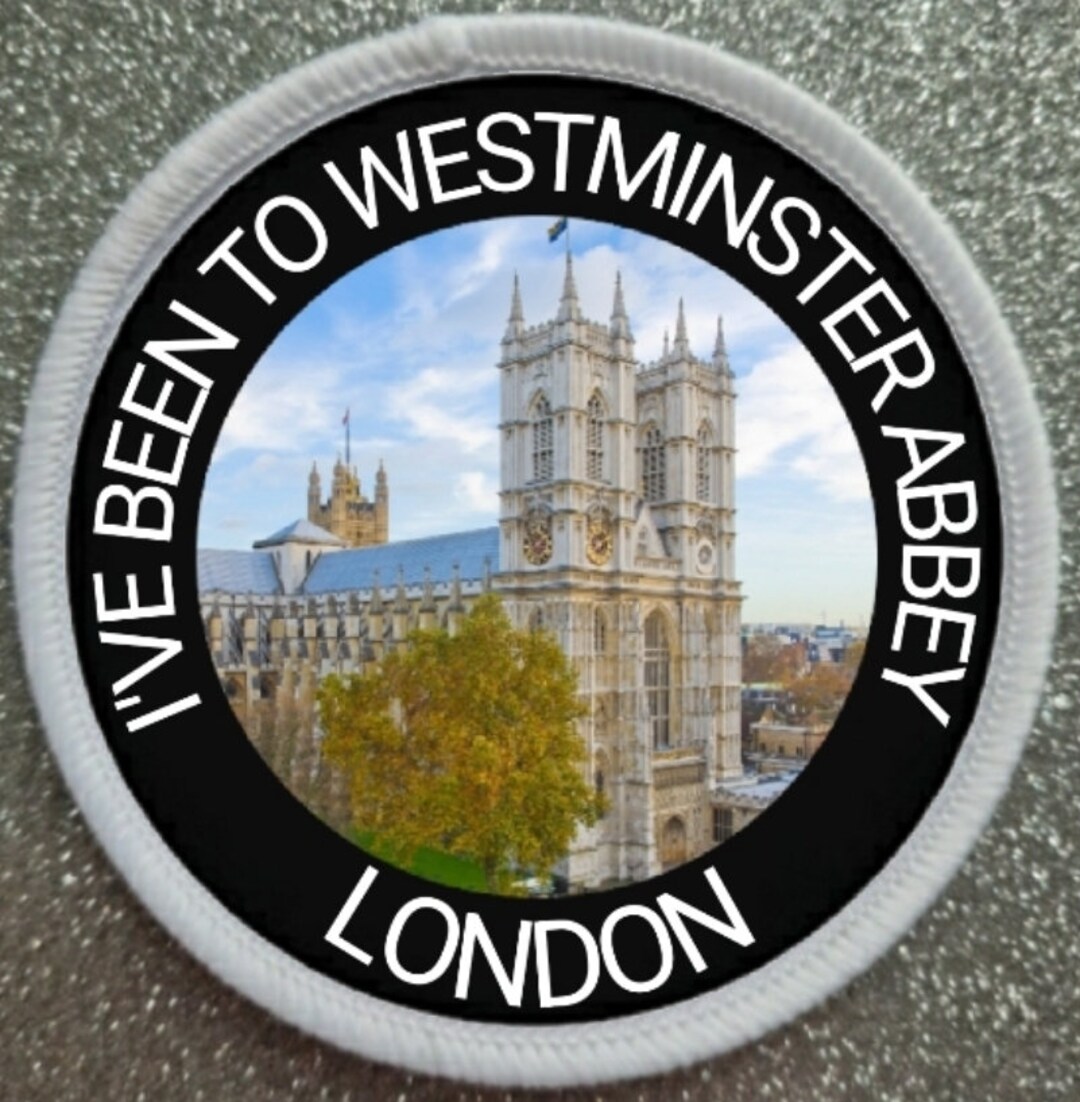 3 Inch Westminster Abbey London Patch Badge - Etsy
