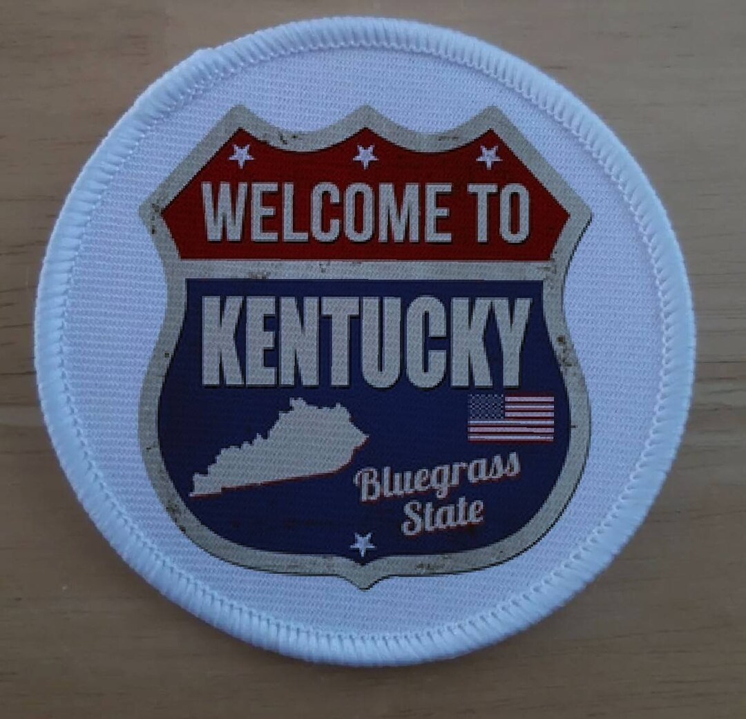 Kentucky Road Sign Bluegrass State Patch Badge - Etsy