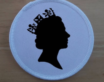 QUEEN Elizabeth II Embroidered Iron on Patch Badge - Etsy