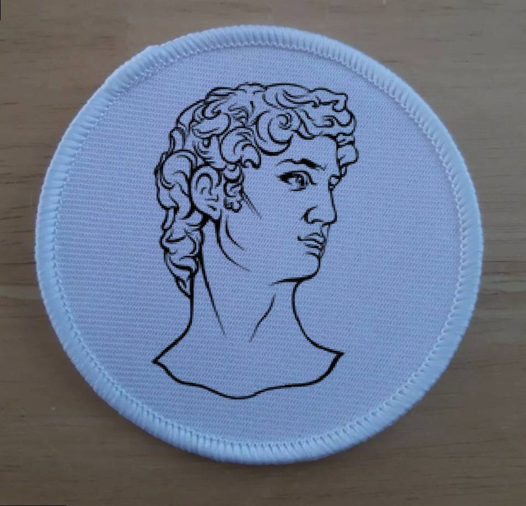 Julius Caesar Statue Patch Badge - Etsy