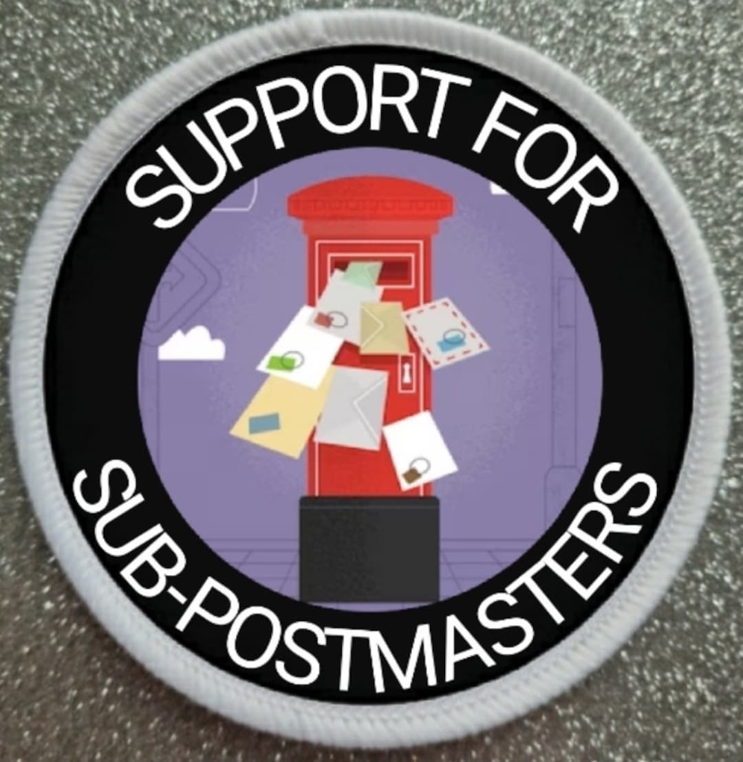 Support for Sub-postmasters 3 Inch Patch Badge - Etsy