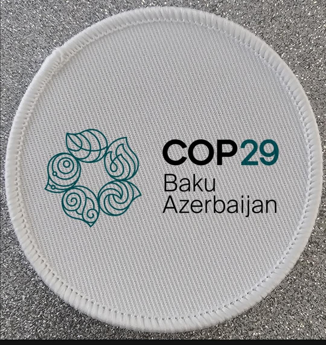 COP 29 Baku Azerbaijan Climate Change Awareness Patch Badge - Etsy