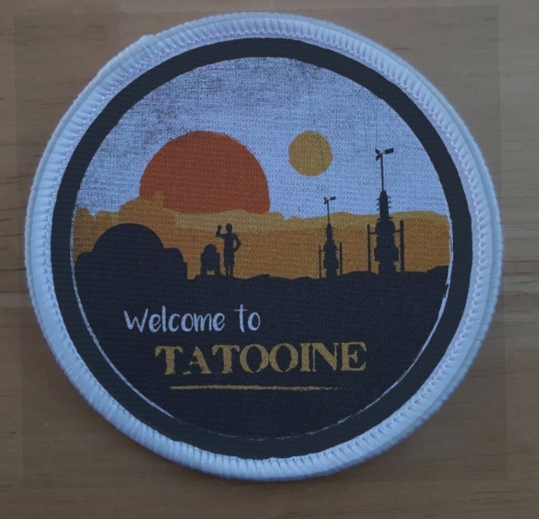 Large Tatooine Patch Badge - Etsy