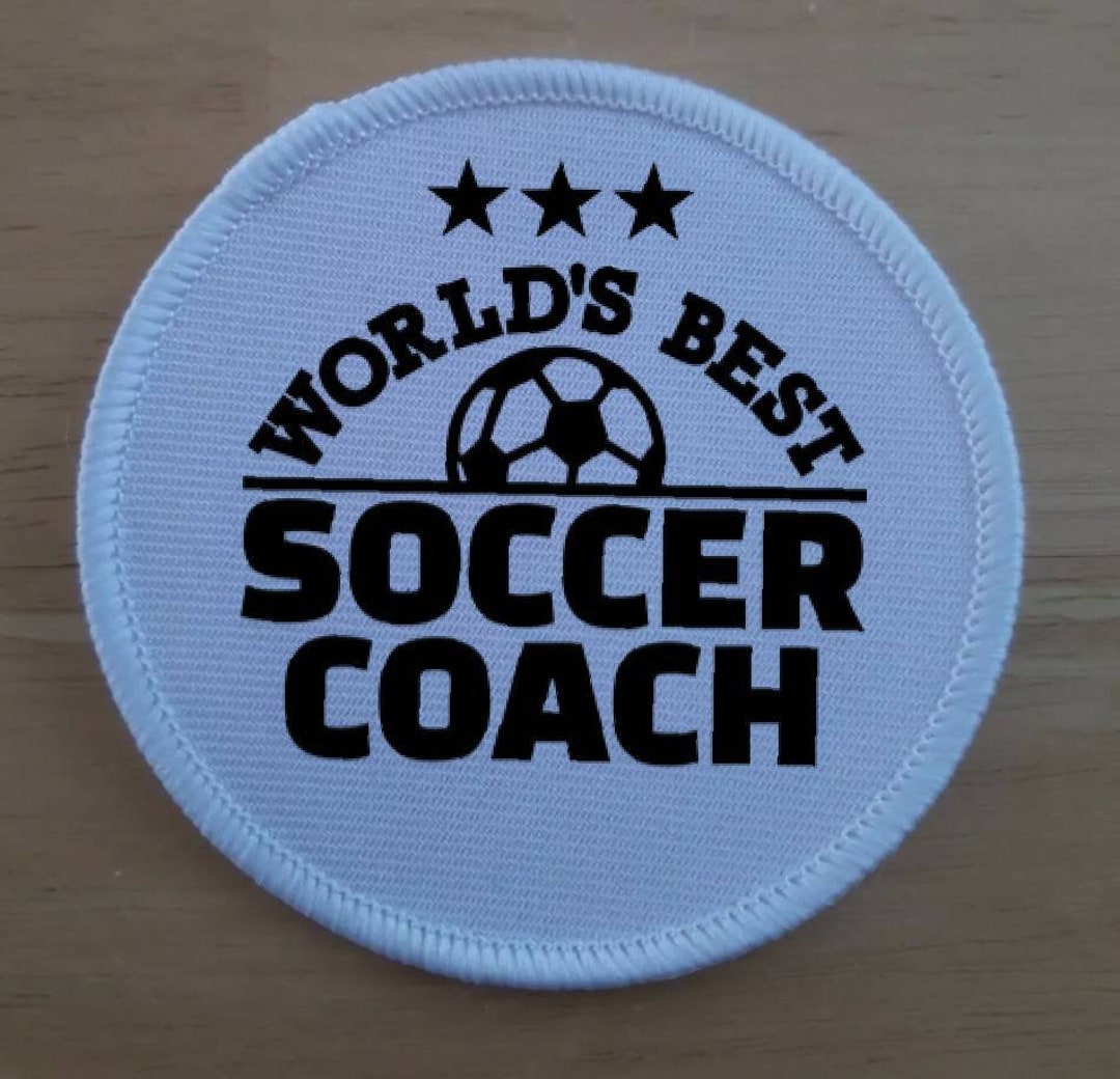 Worlds Best Soccer Coach Intern Patch Badge - Etsy