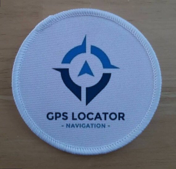 GPS Patch Badge | Etsy