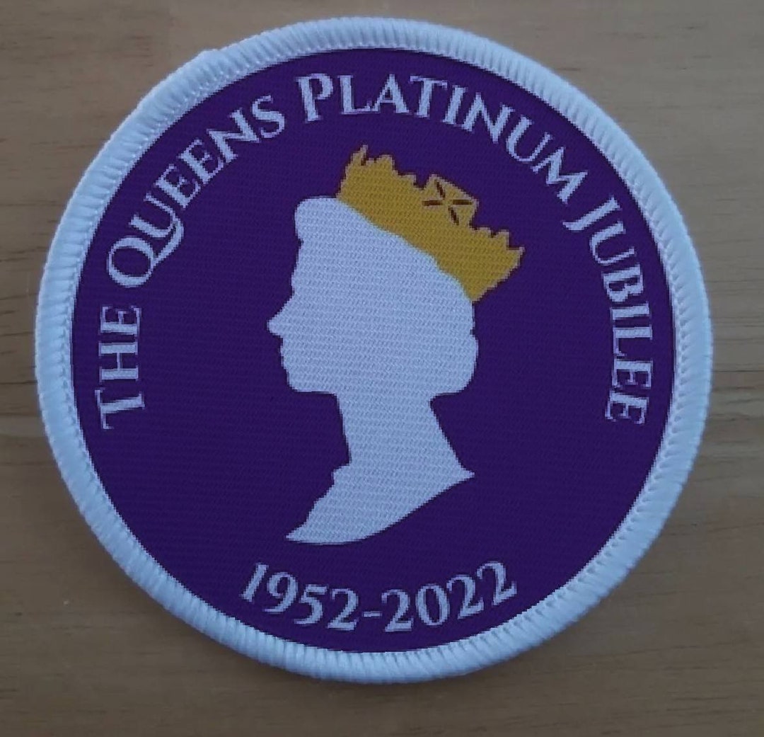 Queen Elizabeth Queens Jubilee Patch Badge - Etsy