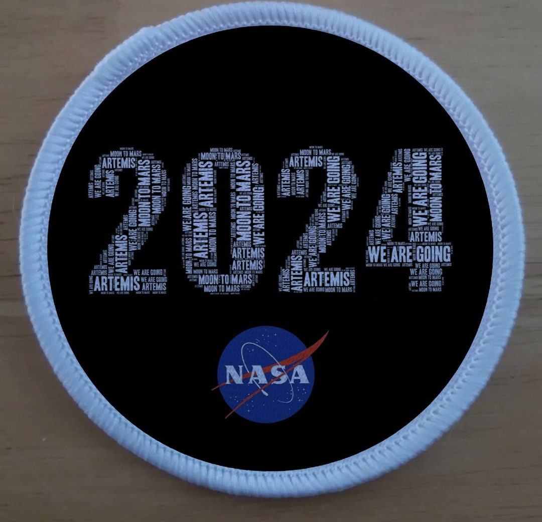 Artemis Moon Landing 2024 Patch Badge - Etsy