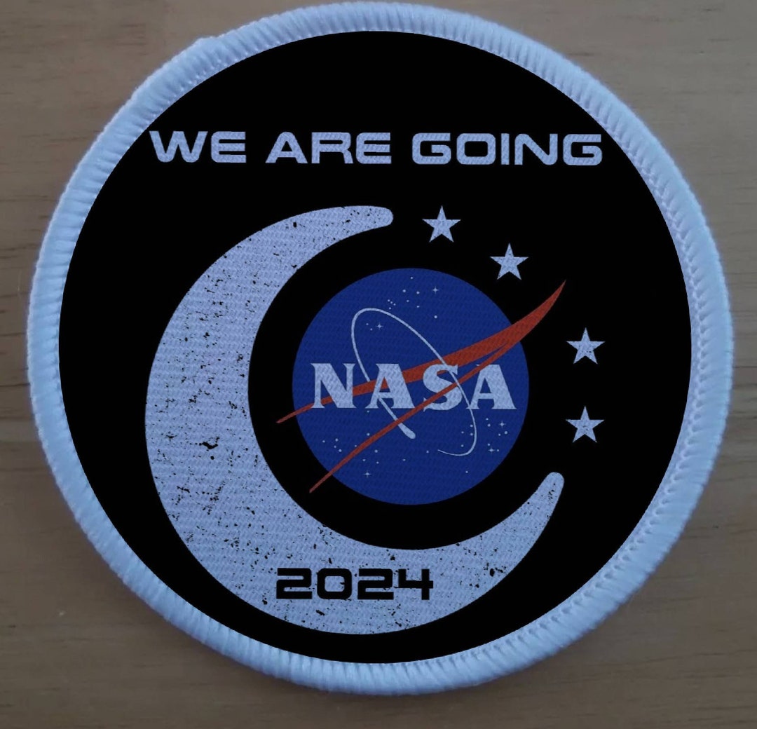 We Are Going to the Moon Artemis Moon Landing 2024 Patch Badge - Etsy