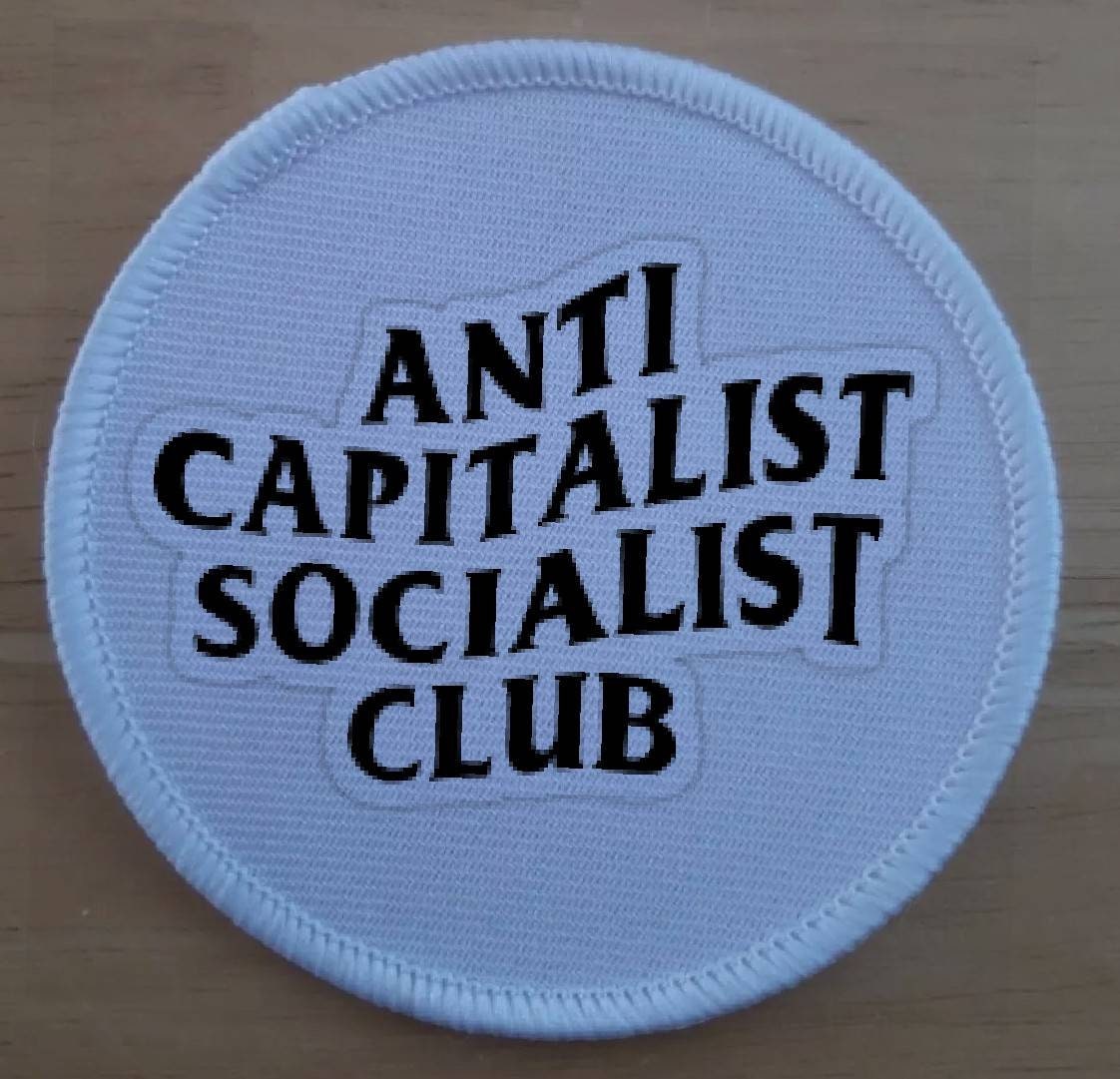Anti Capitalism Patch Badge - Etsy UK