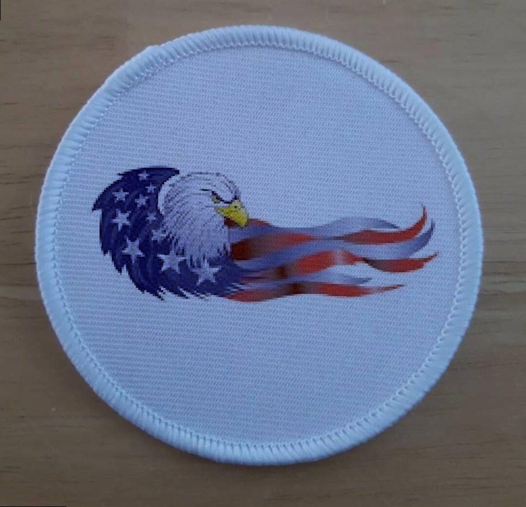 American Eagle Patch Badge - Etsy