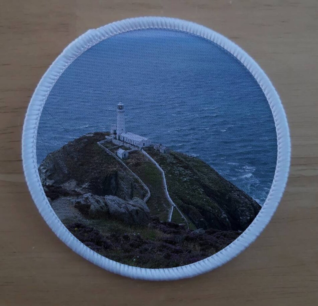 South Stack Lighthouse Patch Badge - Etsy