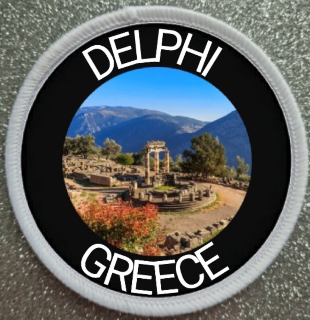 Delphi Greece 3 Inch Patch Badge - Etsy