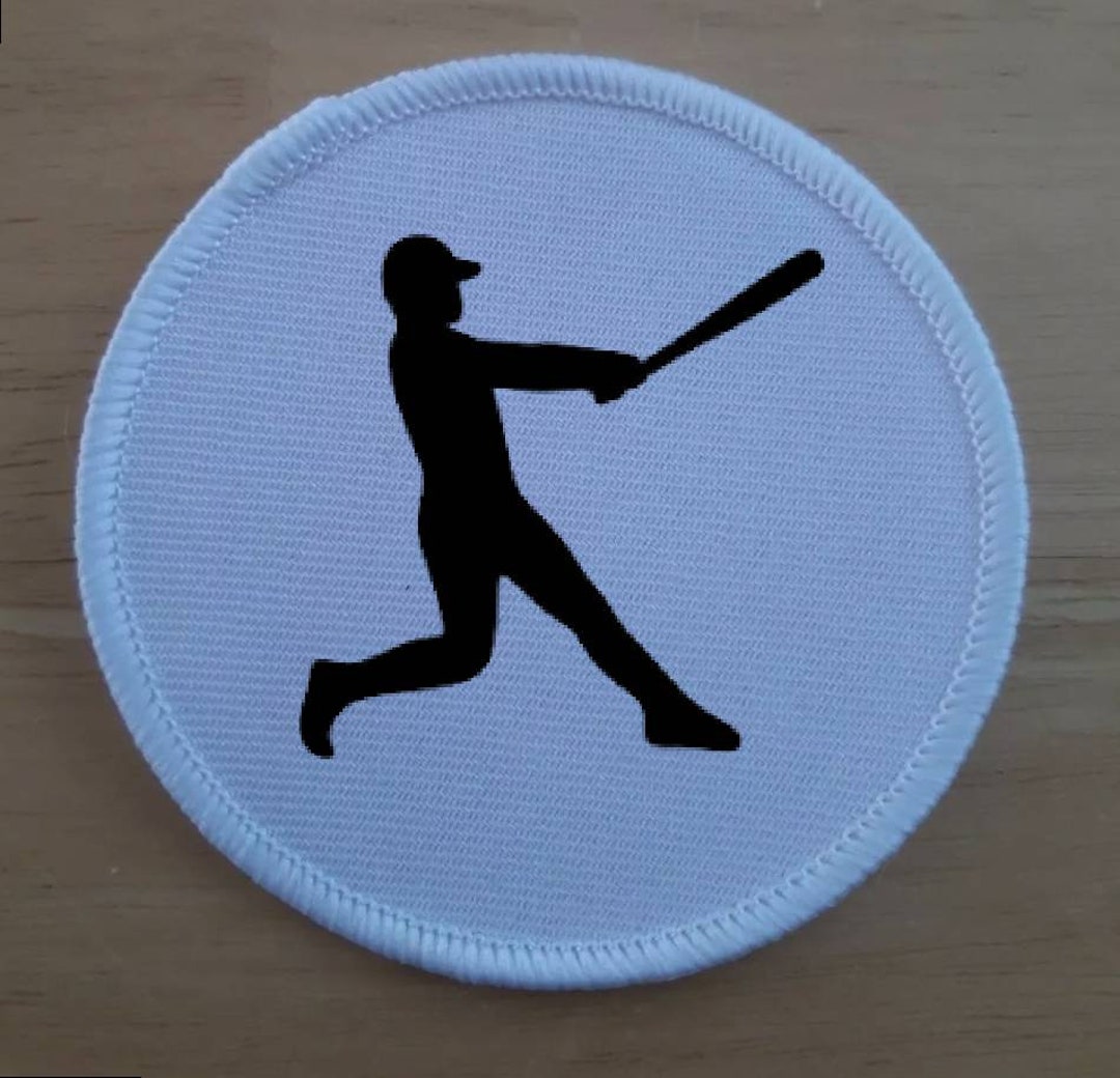 Baseball Sports Patch Badge - Etsy
