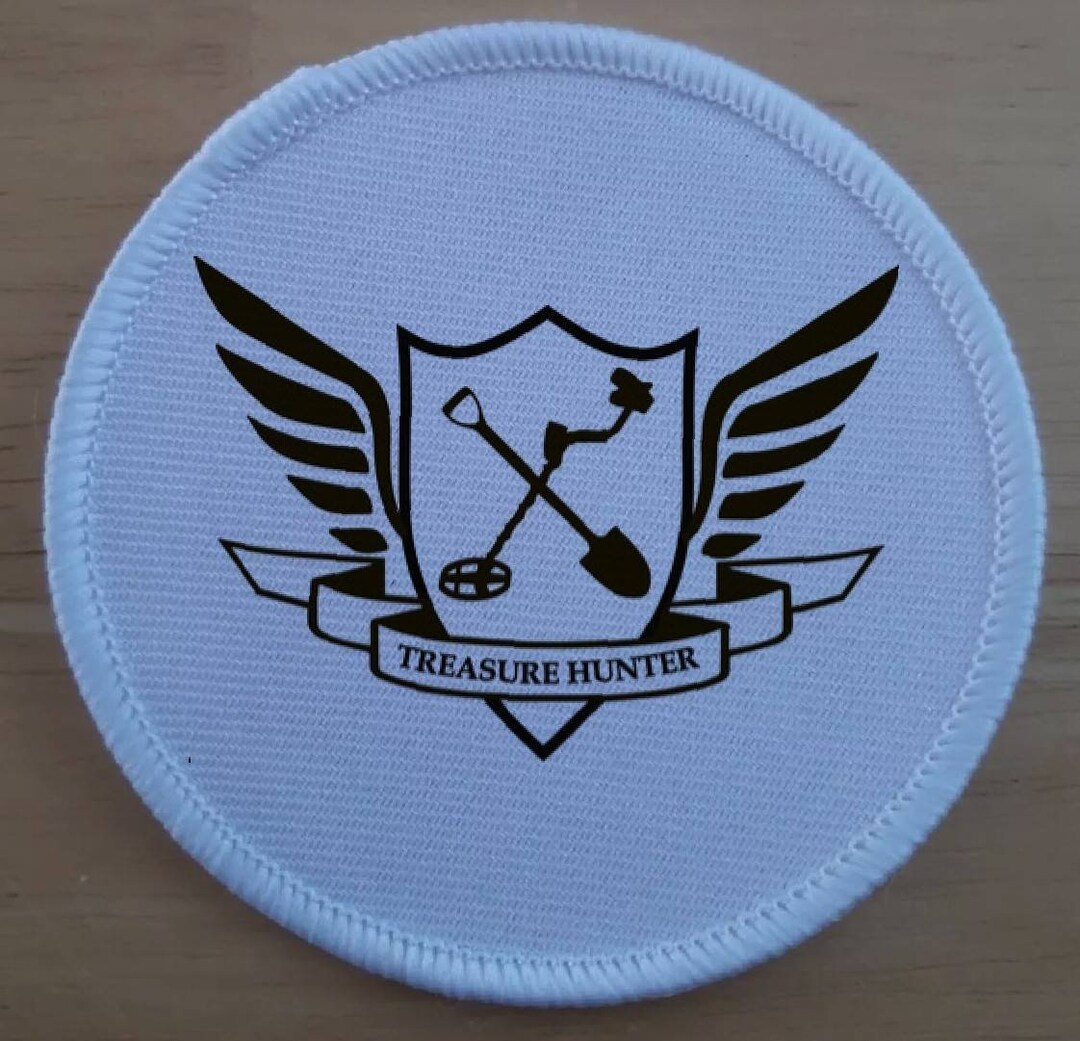 Metal Detector Patch Badge - Etsy