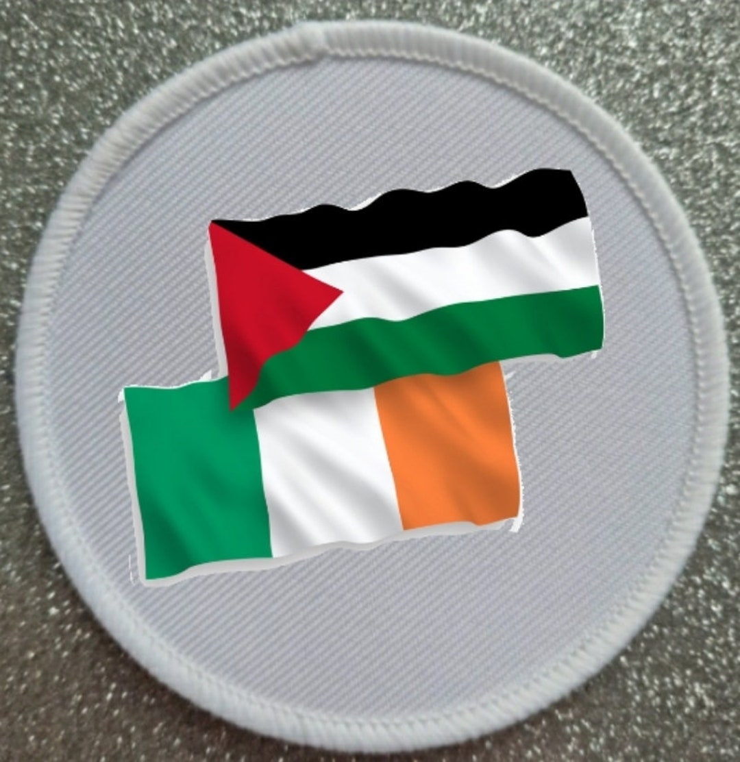 3 Inch Ireland Irish Palestine Palestinian Flag Patch Badge - Etsy