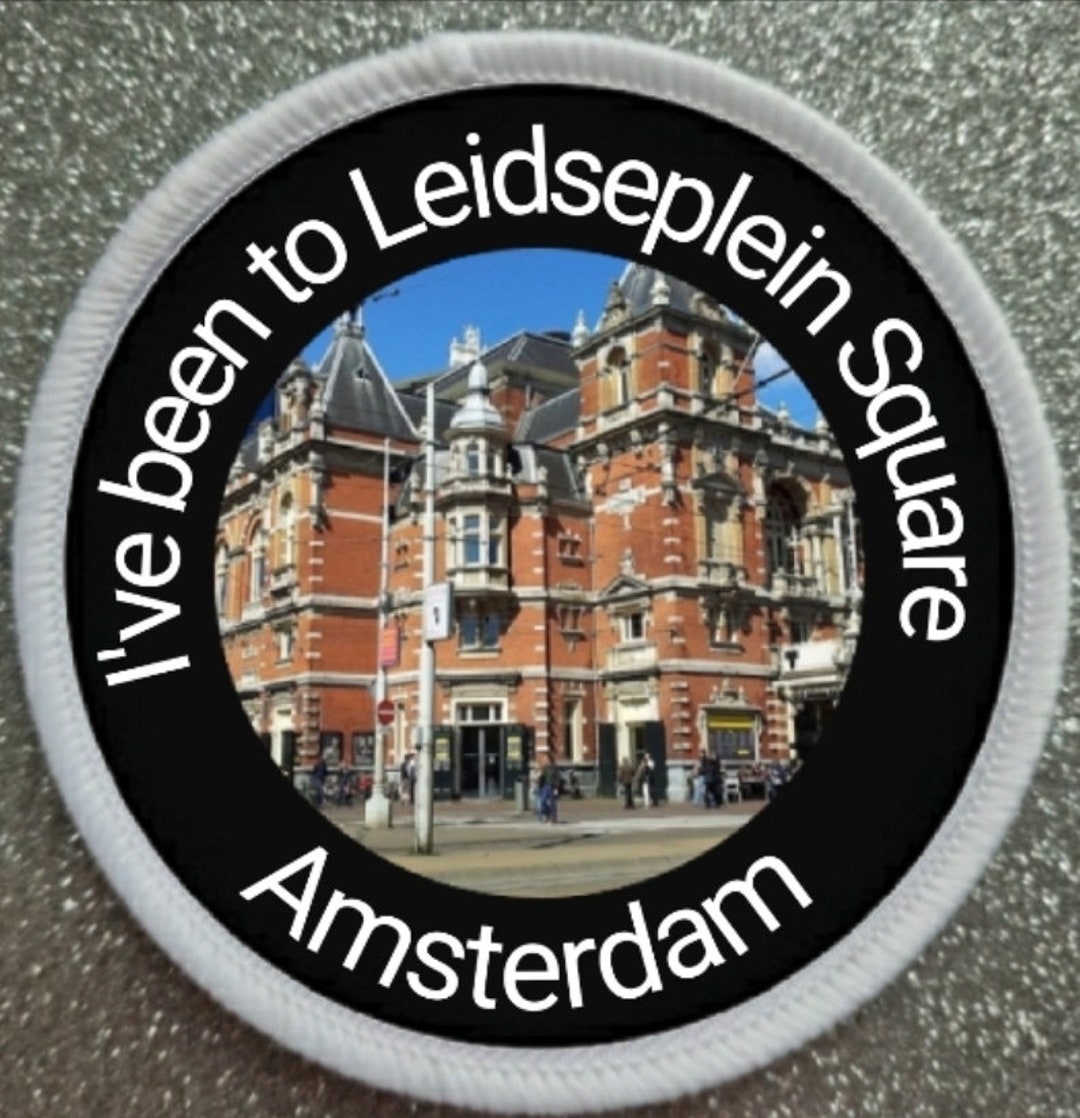 3 Inch Leidseplein Square Amsterdam Patch Badge - Etsy