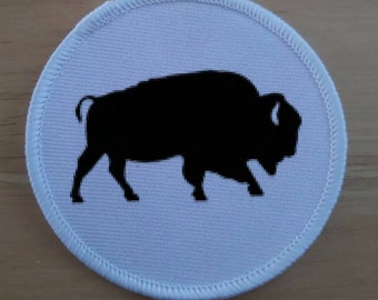 Bison Patch | Etsy