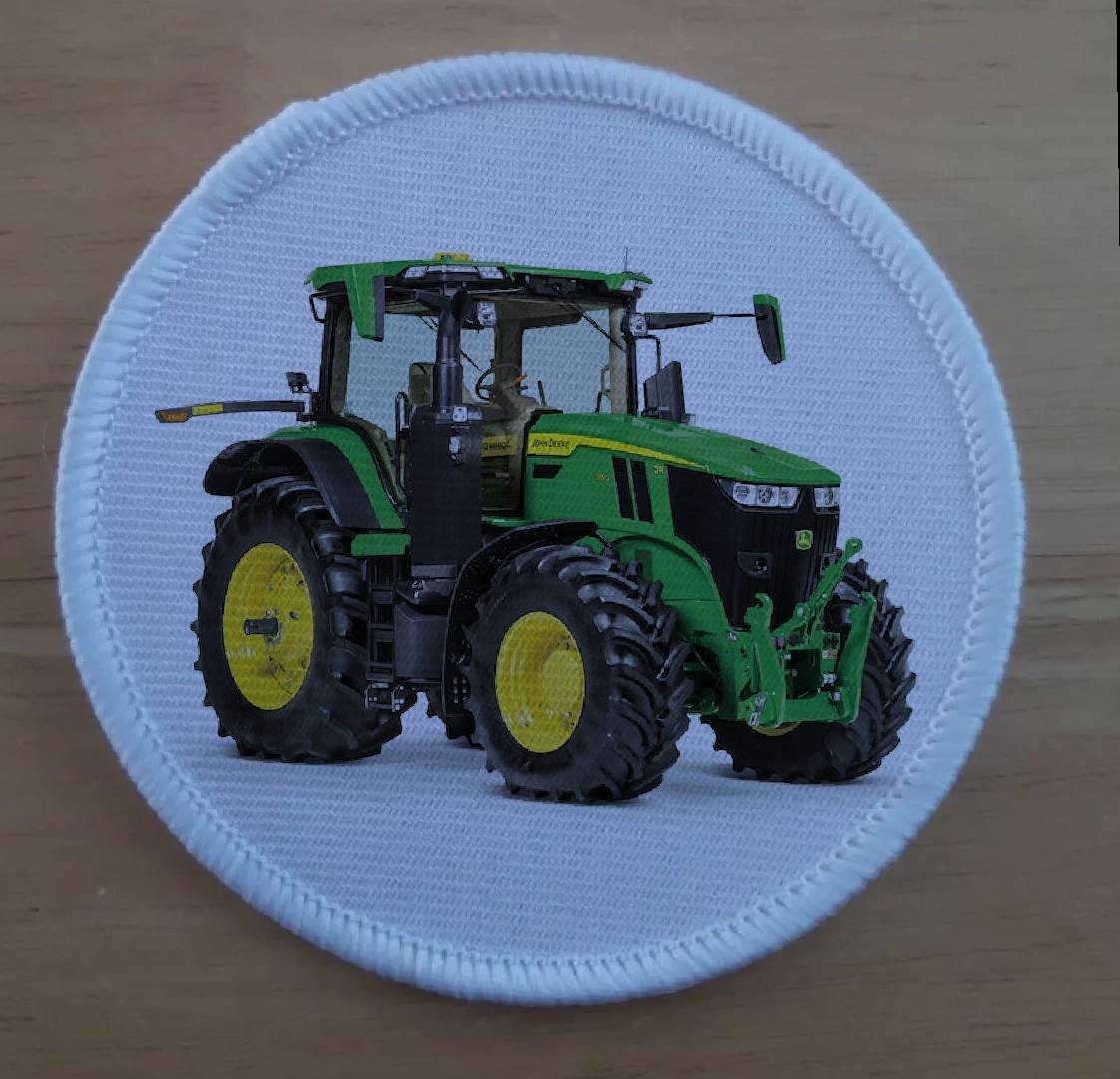 Badge de patch Tractor Farmer - Etsy France