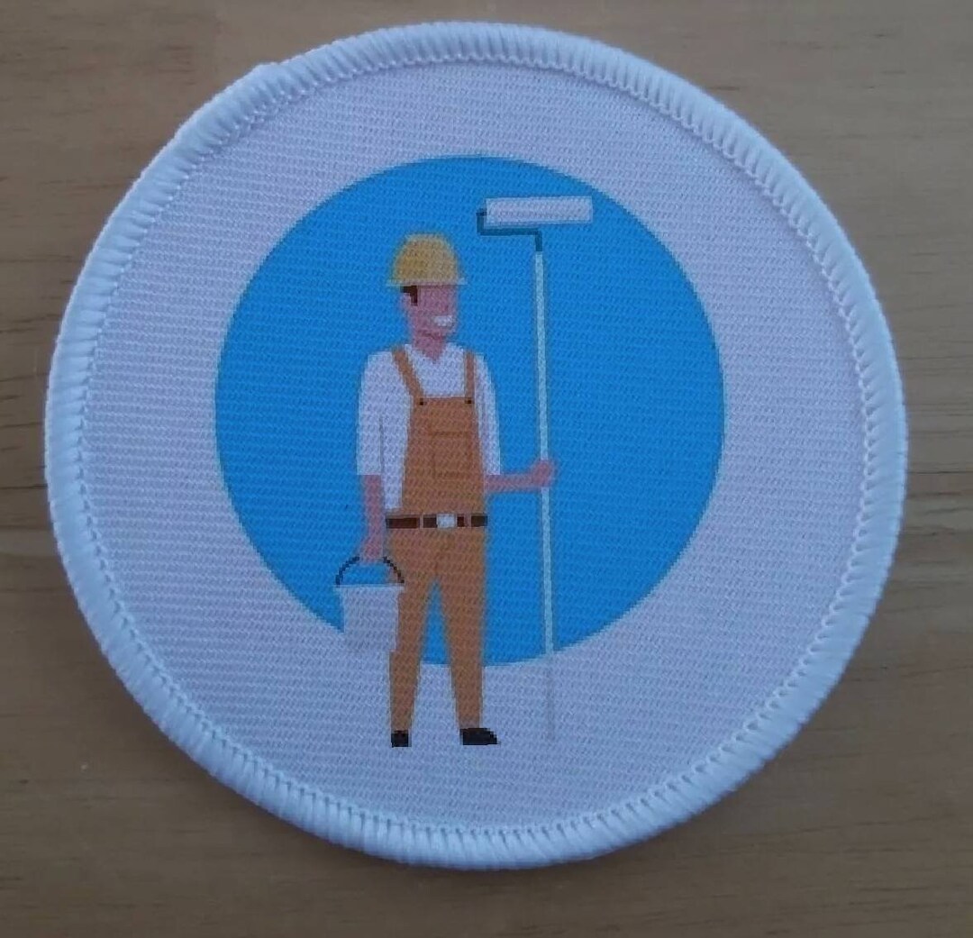 Painter and Decorator Patch Badge - Etsy