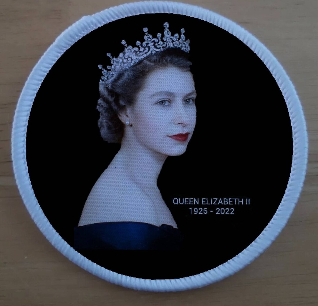 Queen Elizabeth 2nd Ll Memorial Patch Badge - Etsy UK