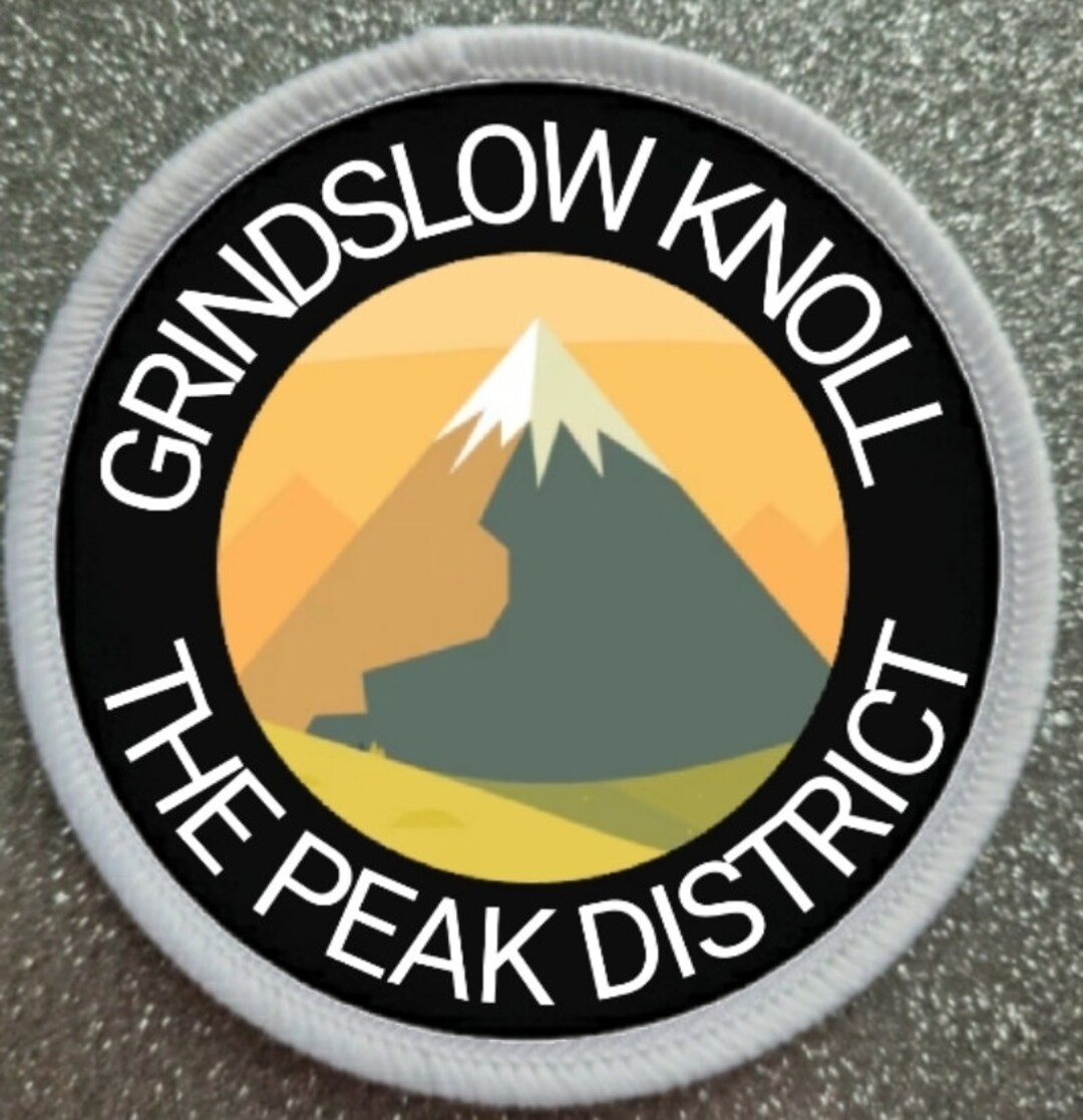 3 Inch Grindslow Knoll the Peak District Patch Badge - Etsy