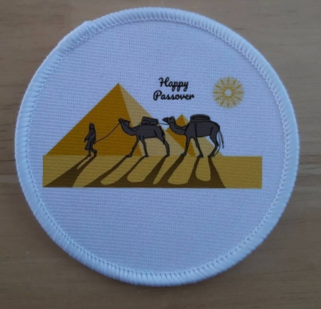 Happy Passover Patch Badge - Etsy