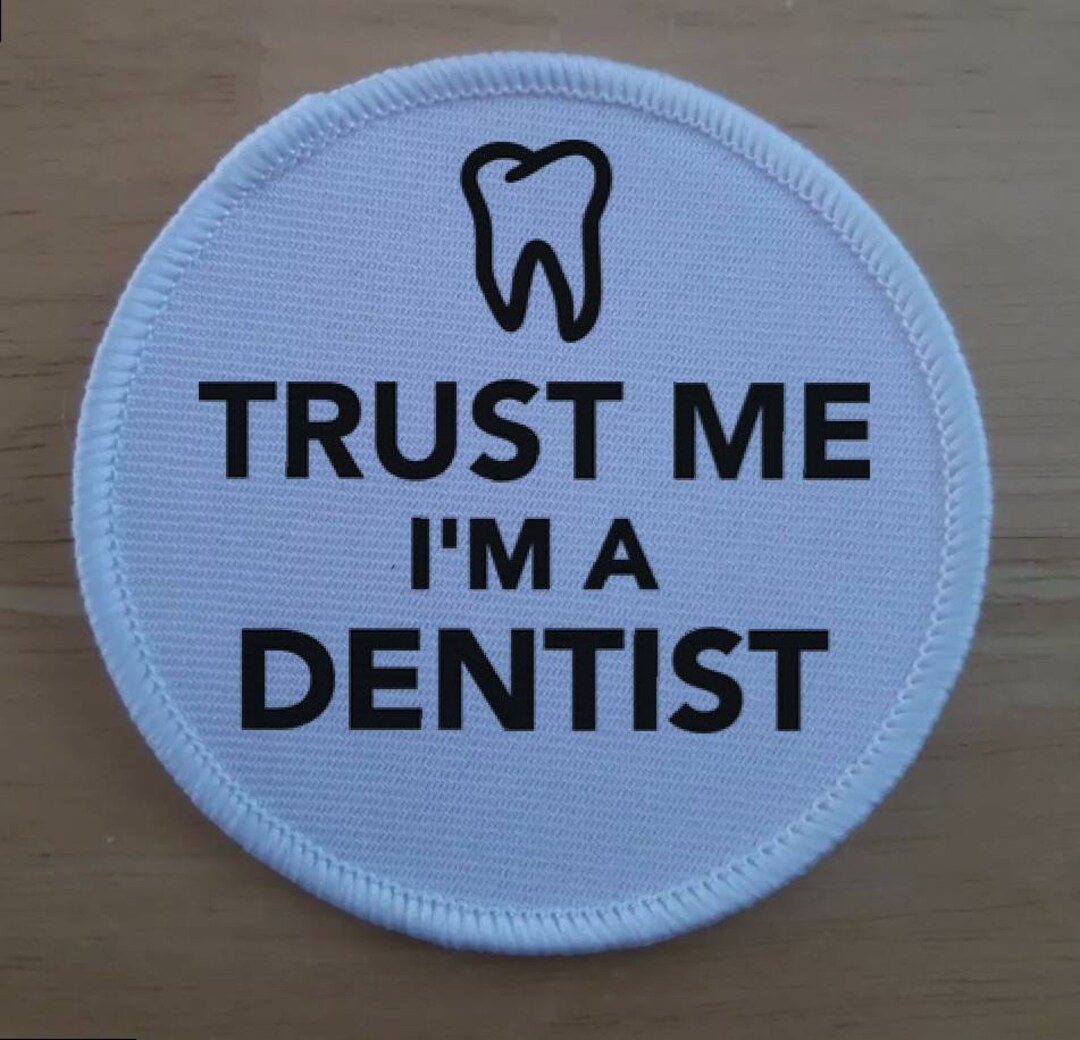 Dentist Patch Badge - Etsy