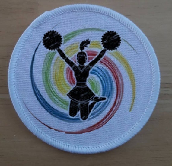 Cheerleader Patch Badge - Etsy