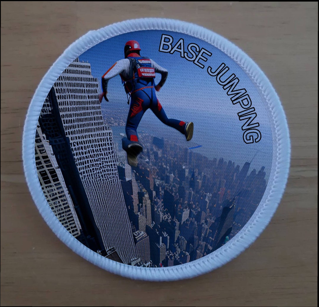 3" Base Jumping Patch Badge - Etsy