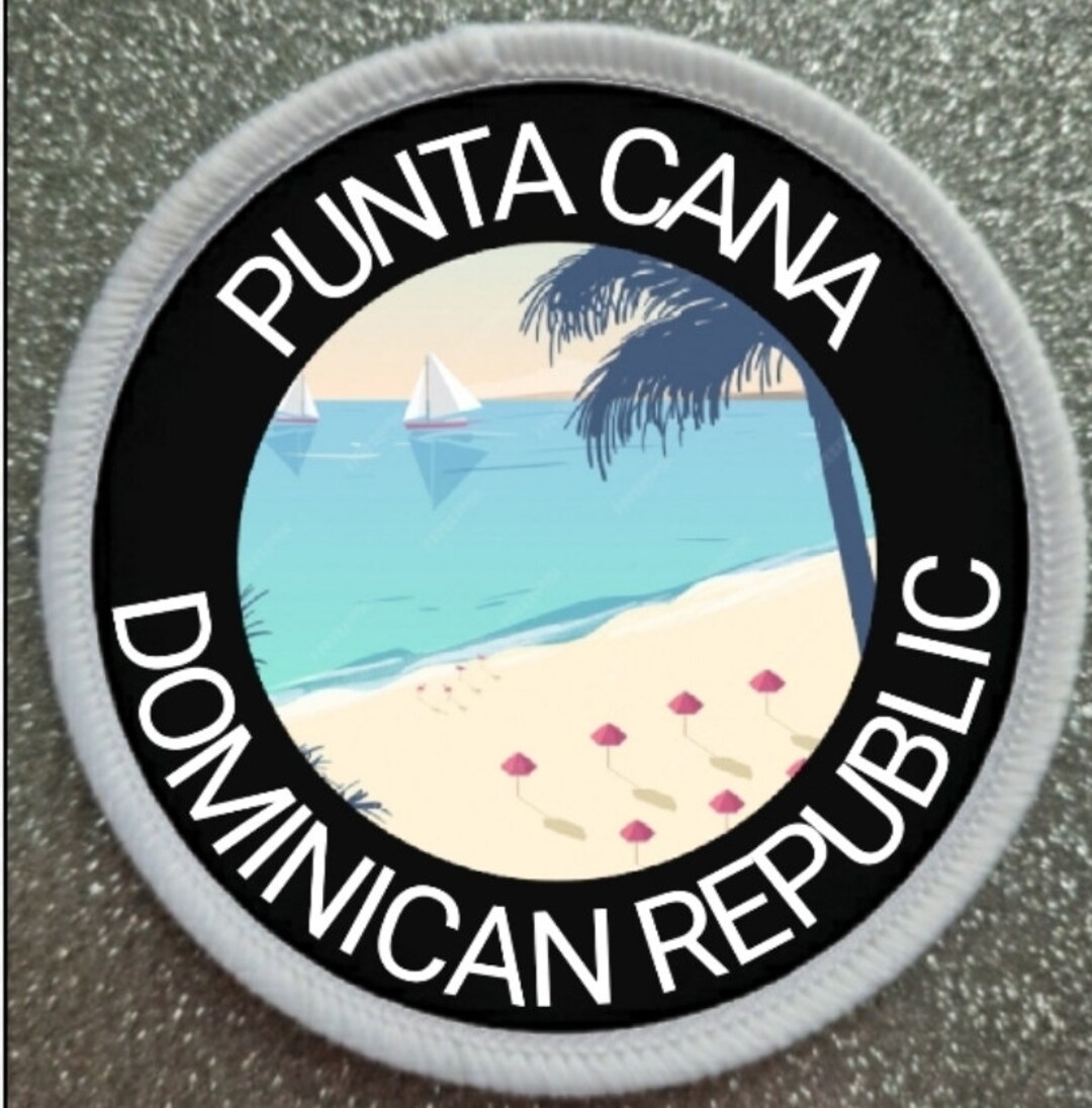 Punta Cana Dominican Republic 3 Inch Patch Badge - Etsy