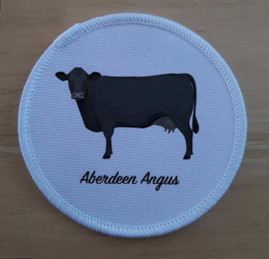 Aberdeen Angus Patch Badge - Etsy
