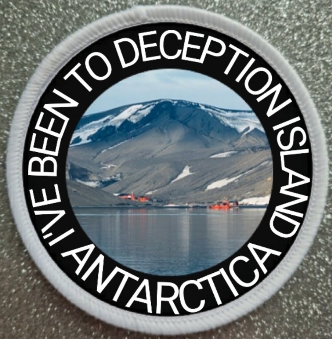 3 Inch Deception Island Antarctica Image Patch Badge - Etsy