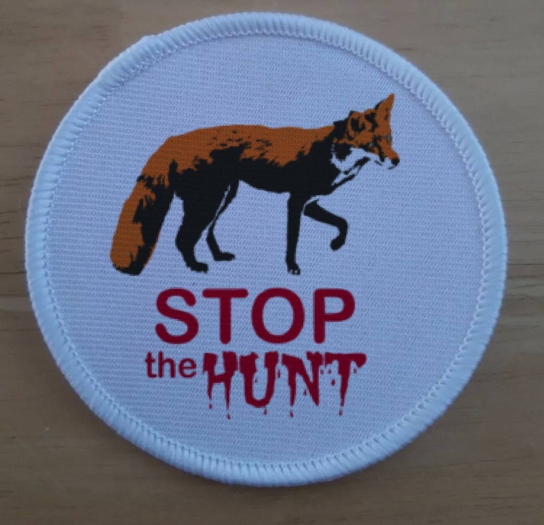 Ban Fox Hunting 3 Inch Sublimation Patch Animal Lover - Etsy