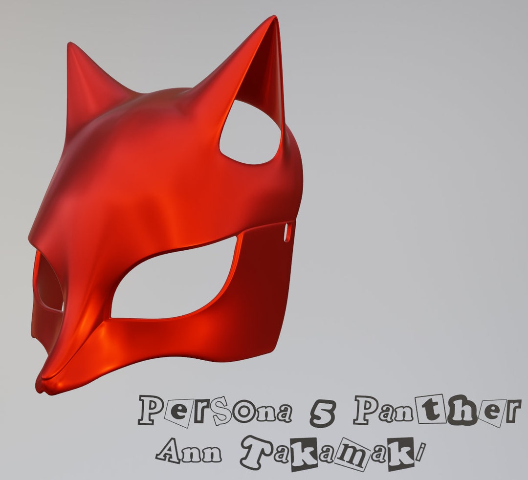 Persona 5 Panther/ann Takamaki Mask - Etsy
