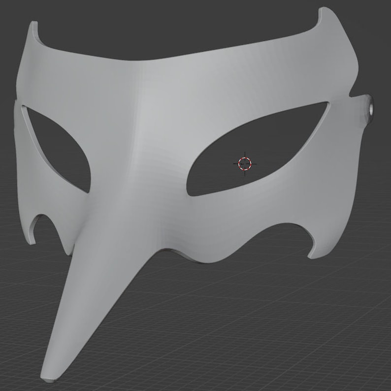 Persona 5 Crow's Mask STL File - Etsy