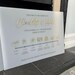 Acrylic Table Plan & Welcome Bundle - Etsy UK