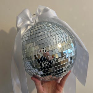 Personalised Disco Ball - Etsy