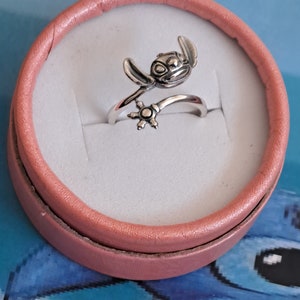 Lilo & Stitch 925 Character Ring - Etsy