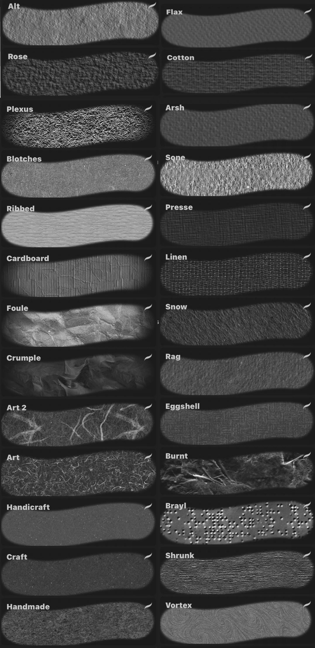 26 Paper Texture Brushes for Procreate, Watercolor Paper, Paper Texture ...