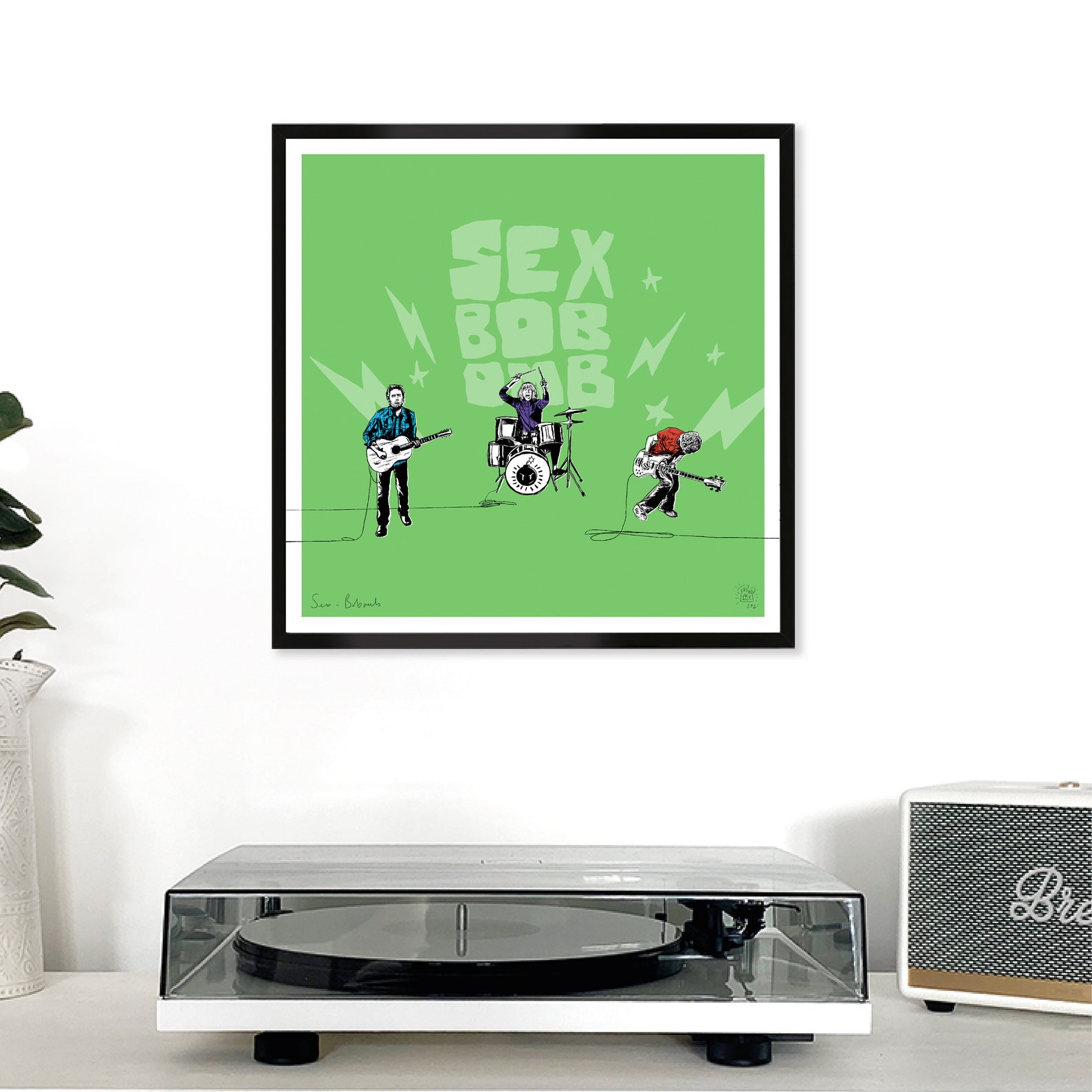 Scott Pilgrim Vs The World Band Poster Wall Art Print | Etsy