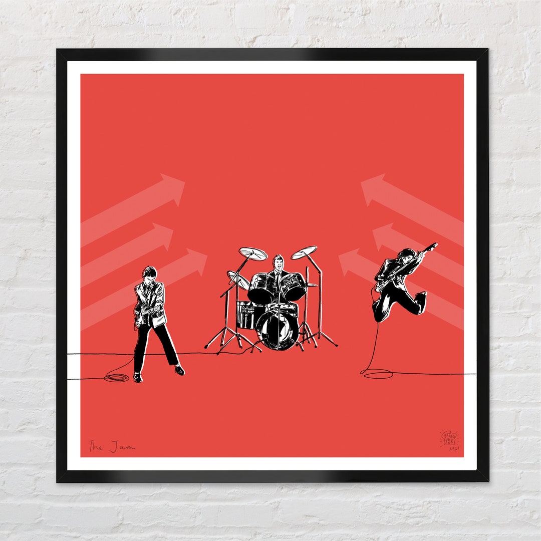 The Jam Band Poster Wall Art Print (unframed) - Etsy