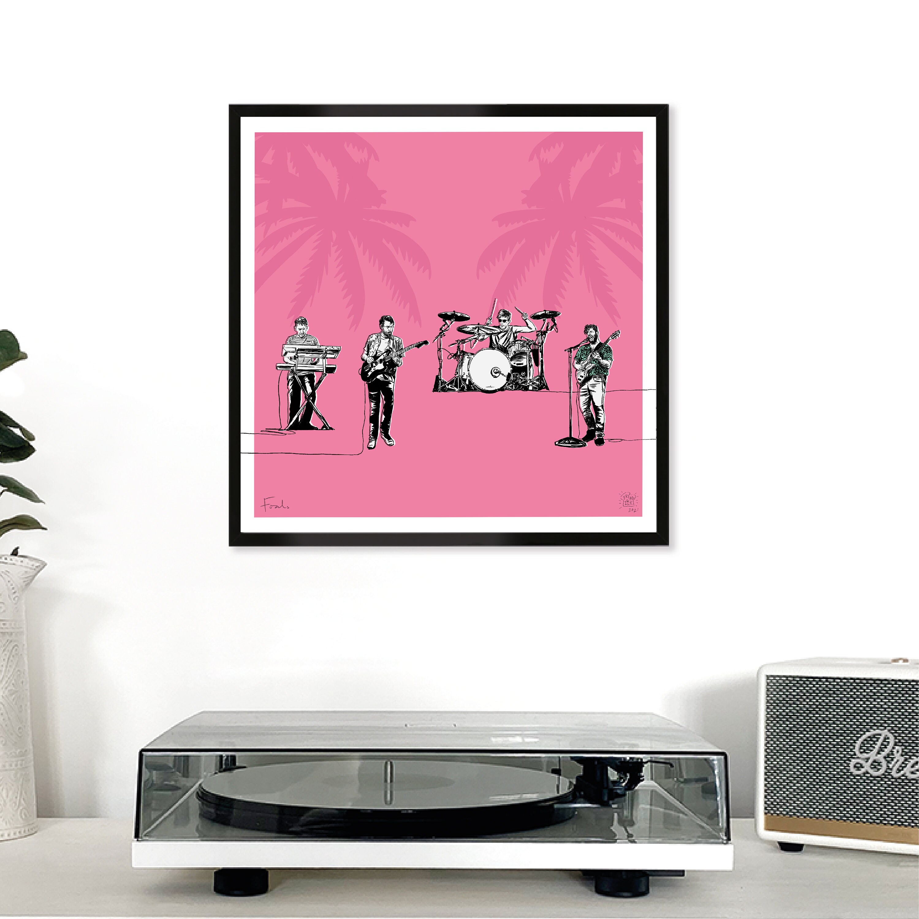 Foals Band Poster Wall Art Print (unframed) - Etsy UK