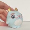 Fantasy Greenish and Pink Creatures Desk Figurines, Fairy Tale Animal ...