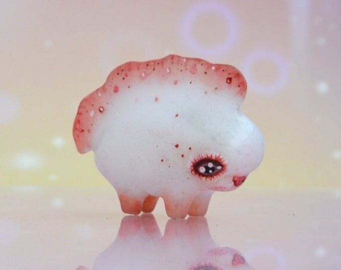 Fantasy Creature Desk Figurine, Fairy Tale Polymer Clay Animal, Cute ...