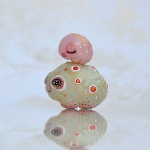 Fantasy Greenish and Pink Creatures Desk Figurines, Fairy Tale Animal ...