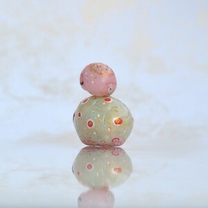 Fantasy Greenish and Pink Creatures Desk Figurines, Fairy Tale Animal ...