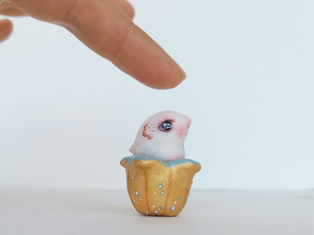 Cute Clay Figurine Animal Miniature Fantasy Creature - Etsy