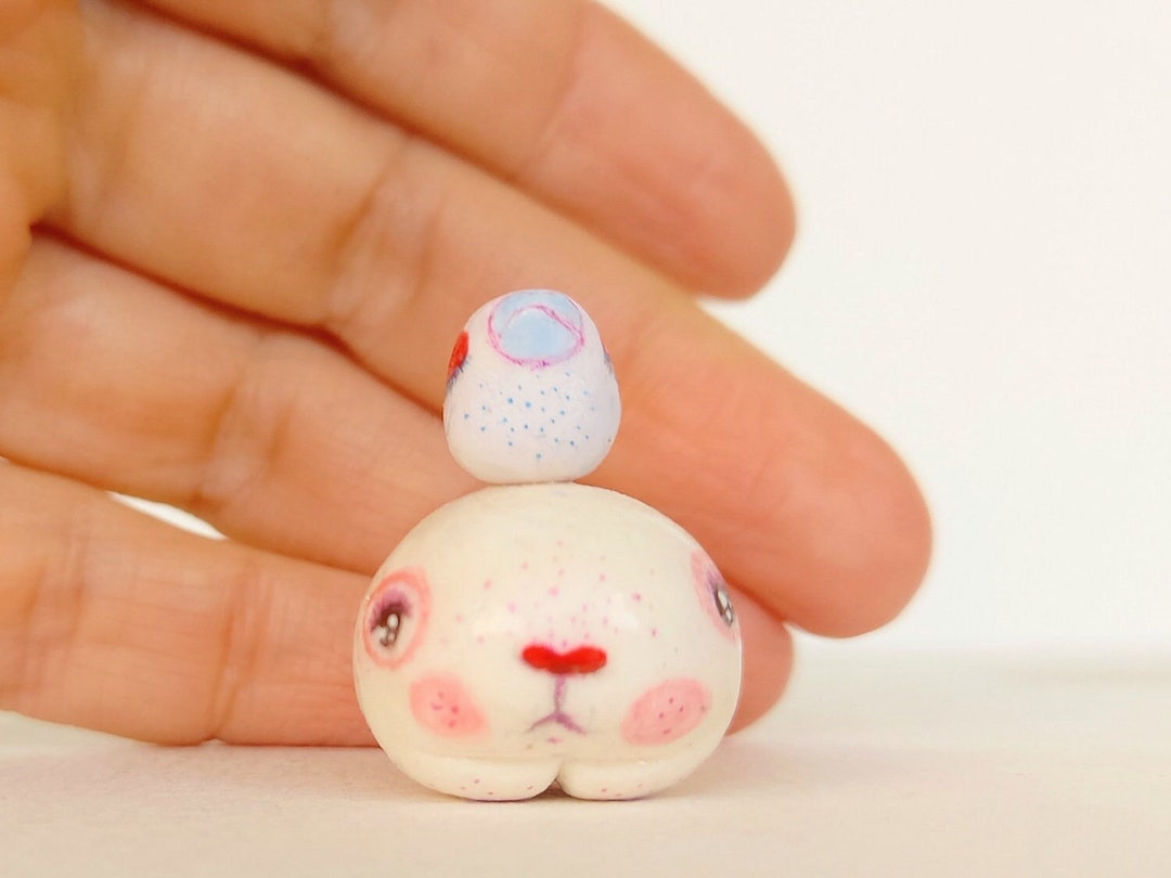 Polymer Clay Figurines Tiny Clay Sculpture Polymer Clay - Etsy