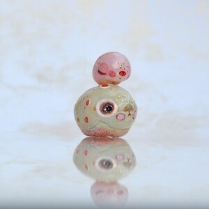 Fantasy Greenish and Pink Creatures Desk Figurines, Fairy Tale Animal ...