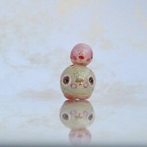 Fantasy Greenish and Pink Creatures Desk Figurines, Fairy Tale Animal ...